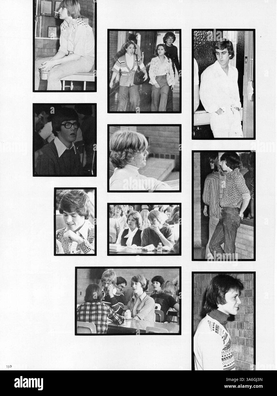 The 1977 Lincoln High Yearbook provides a visual record of student life ...