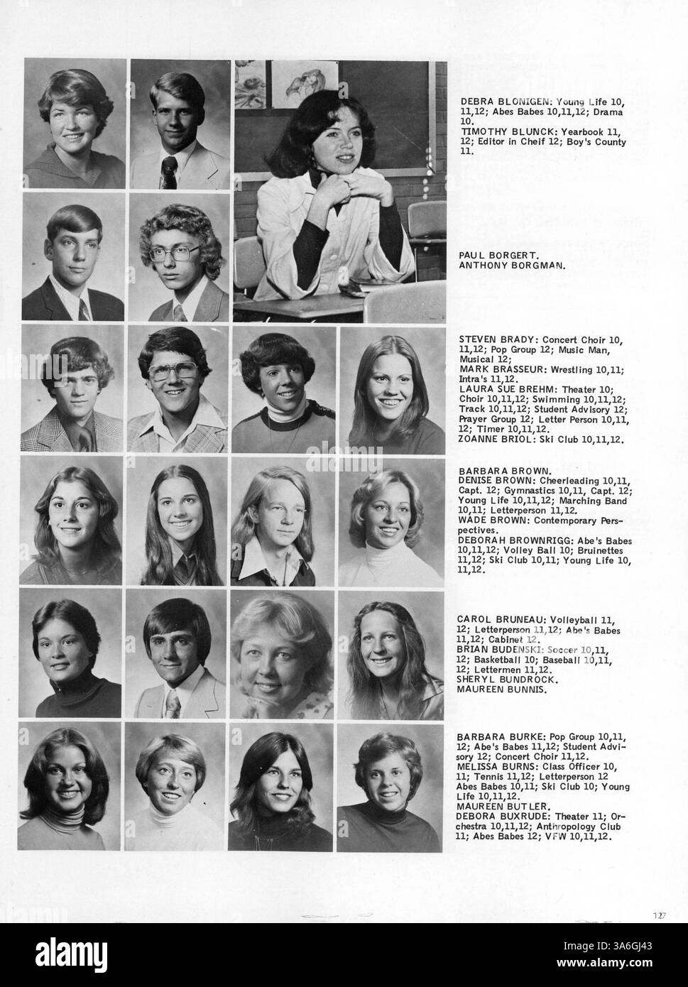 The 1977 Lincoln High Yearbook highlights key moments from the 1976-1977 school year, including ...