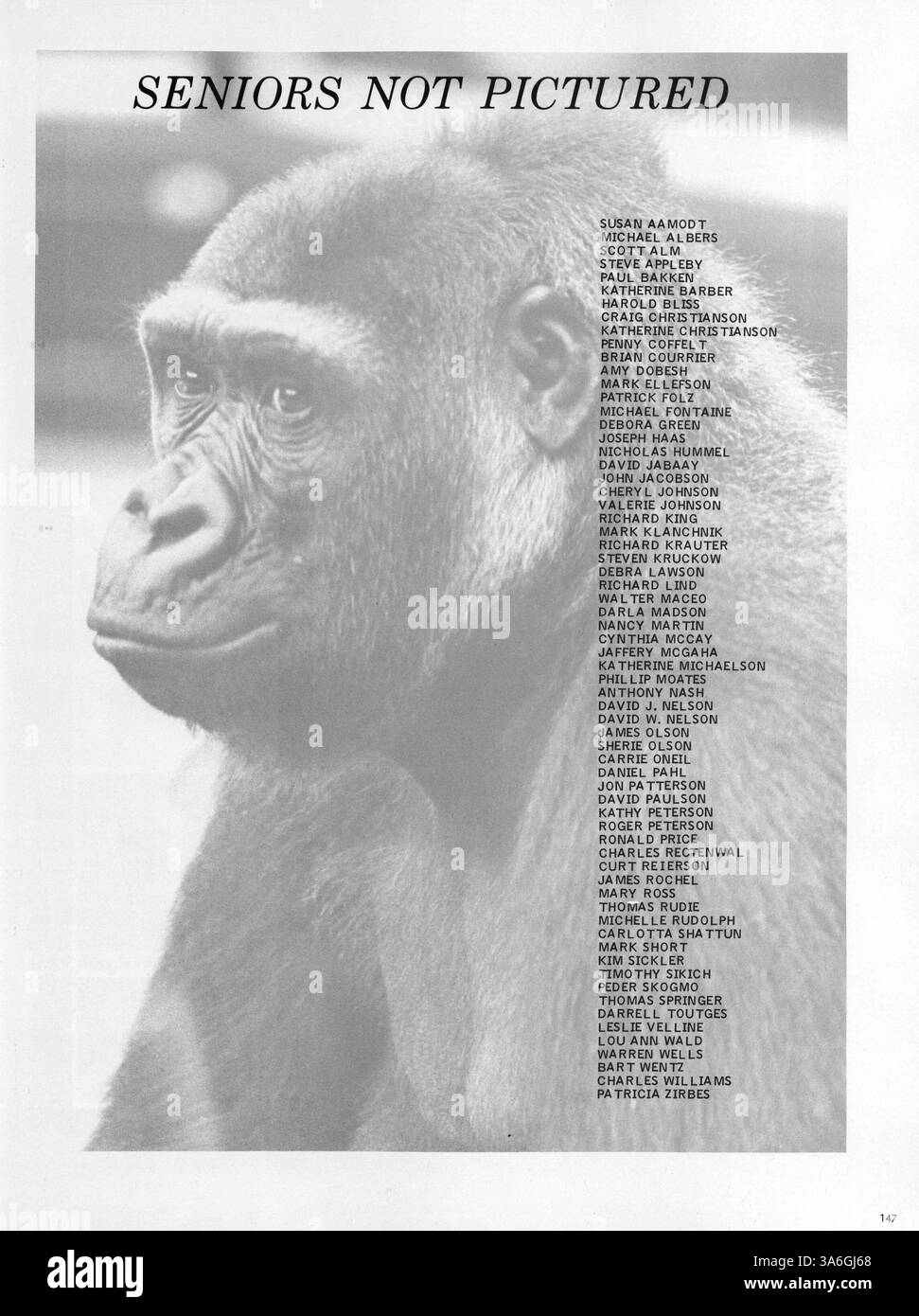 The 1977 lincoln high yearbook reflects the 1976 1977 school year hi-res stock photography and ...