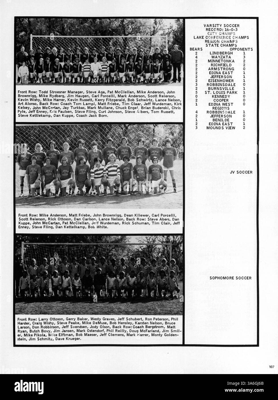 The 1977 Lincoln High Yearbook records key moments from the 1976-1977 ...