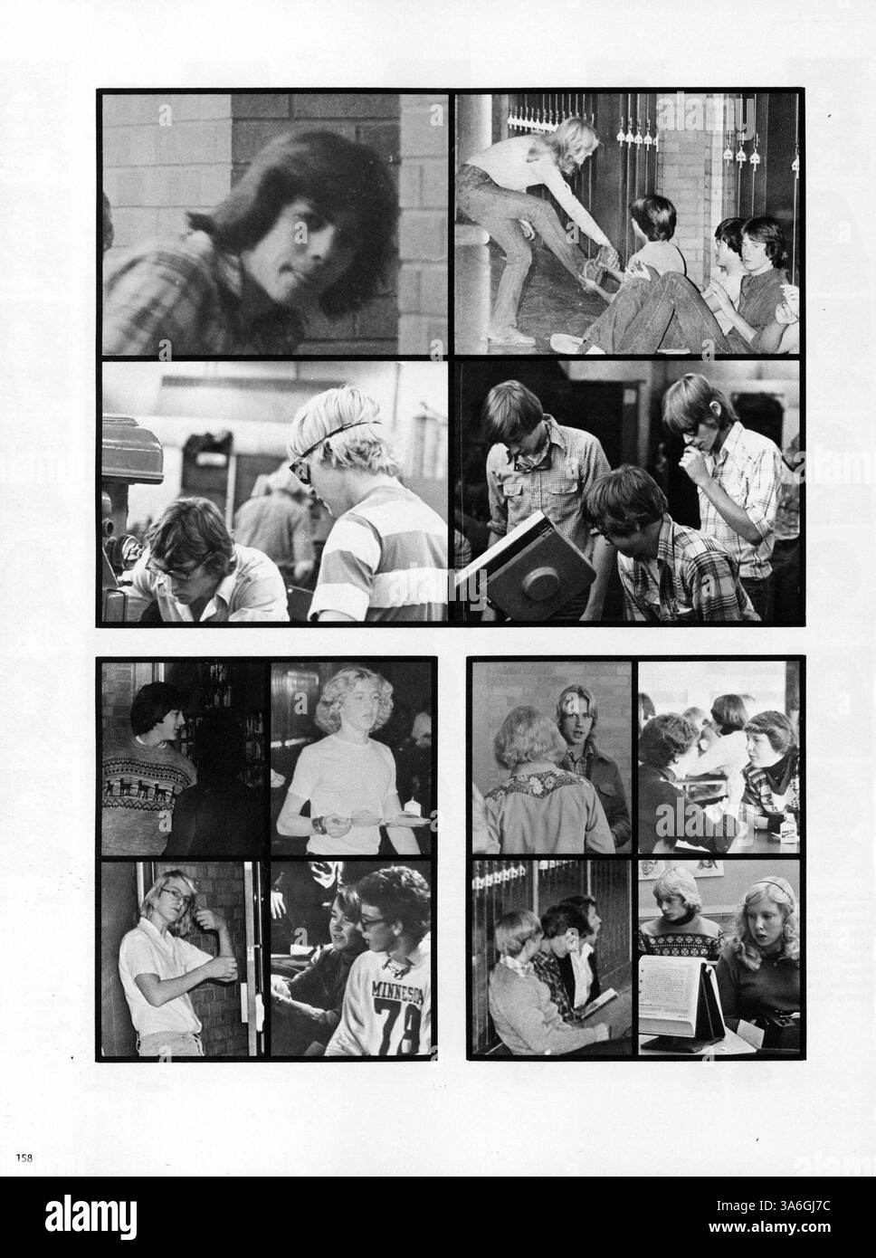 The 1977 Lincoln High Yearbook reflects student life, faculty ...