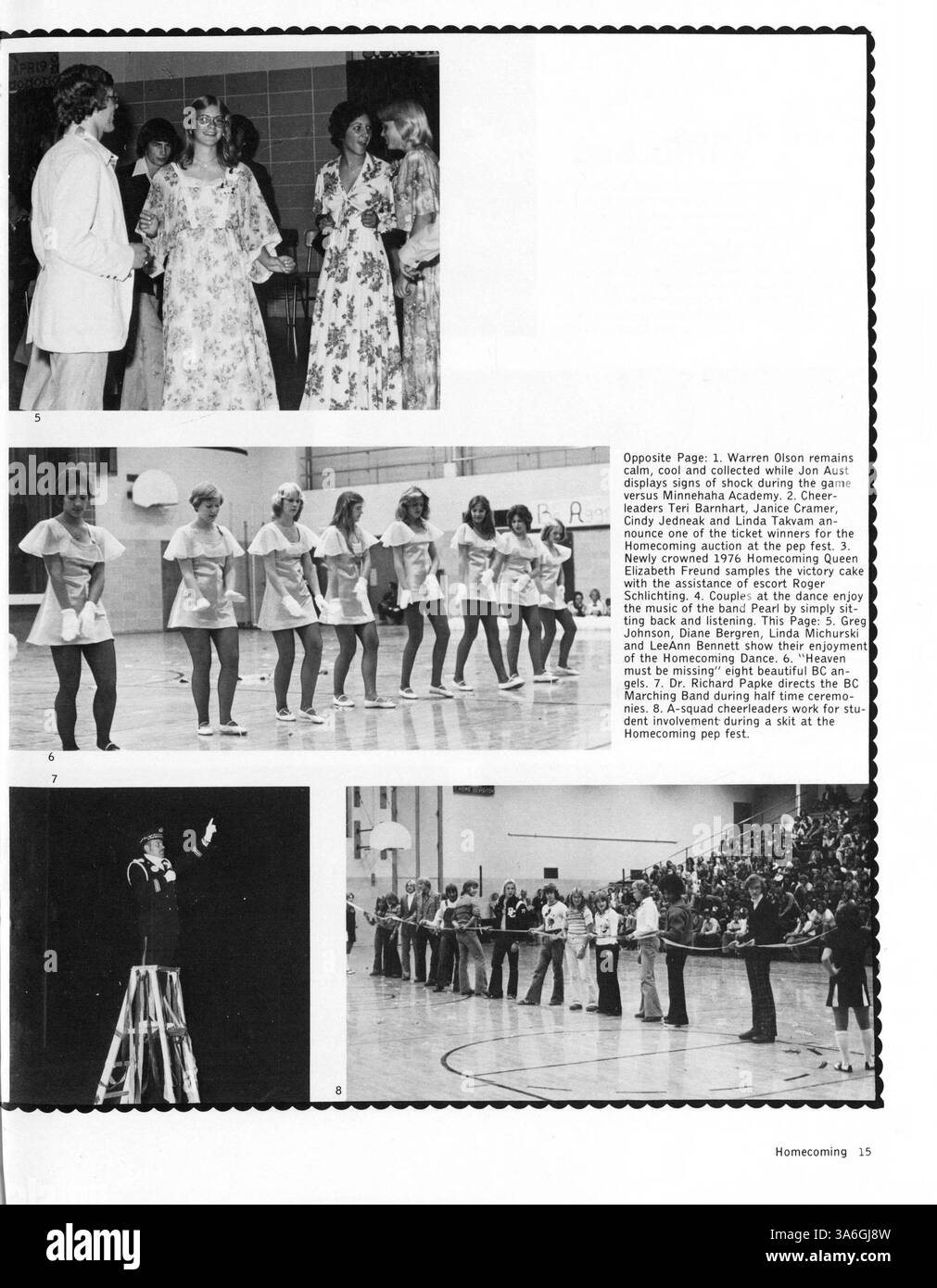 The 1977 Brooklyn Center High School yearbook highlights the students ...