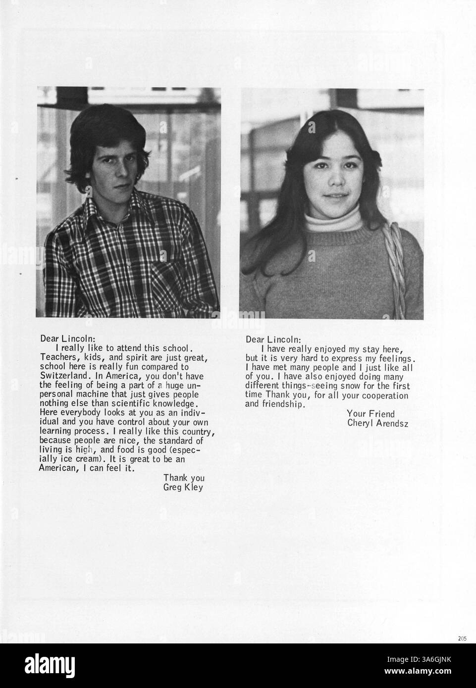 The 1977 Lincoln High Yearbook documents key moments from the 1976-1977 ...