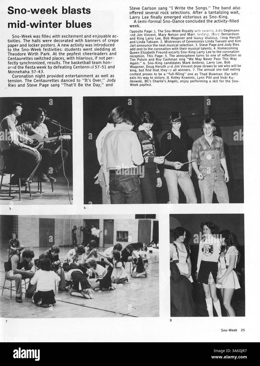 This high school yearbook from 1977 features the students, teachers ...