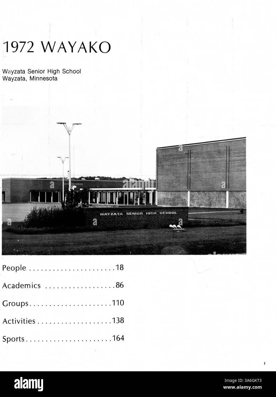 Wayzata High School Yearbook 1972, Wayako 72, records key moments from ...