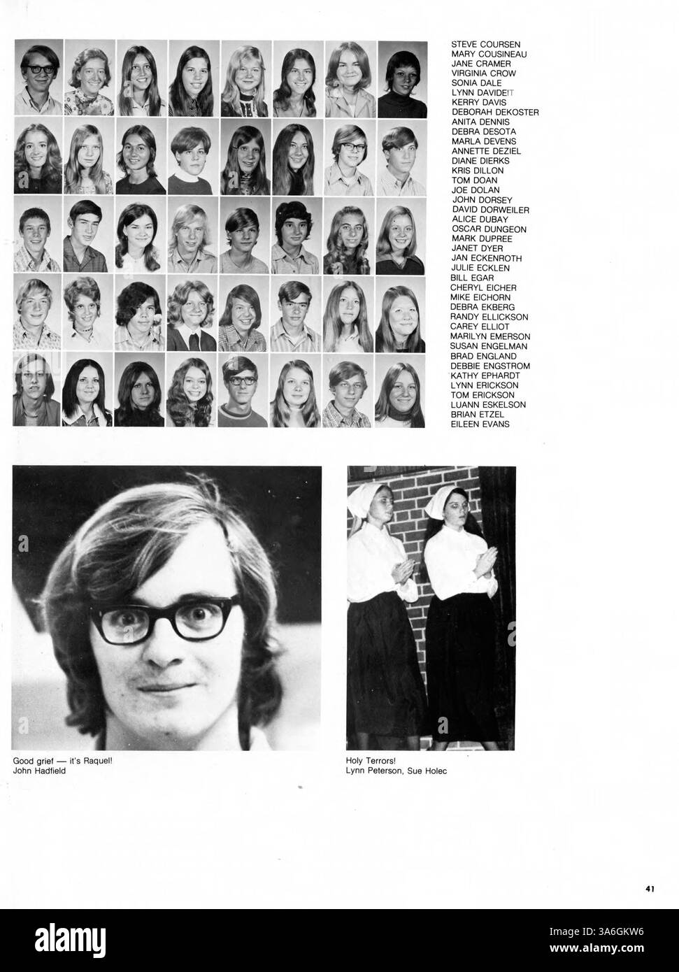 Showcases the highlights of the 1971 1972 academic year hi-res stock photography and images - Alamy