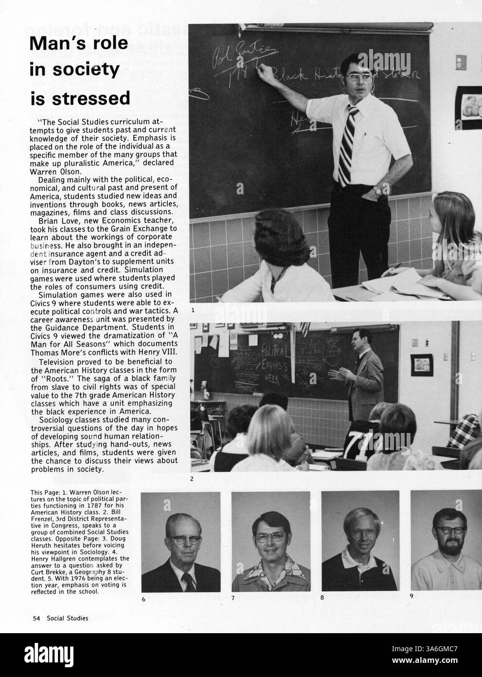 This 1977 high school yearbook from Brooklyn Center High School ...