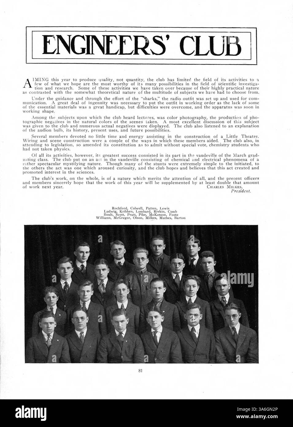 The 1920 West High Hesperian yearbook captures important events ...