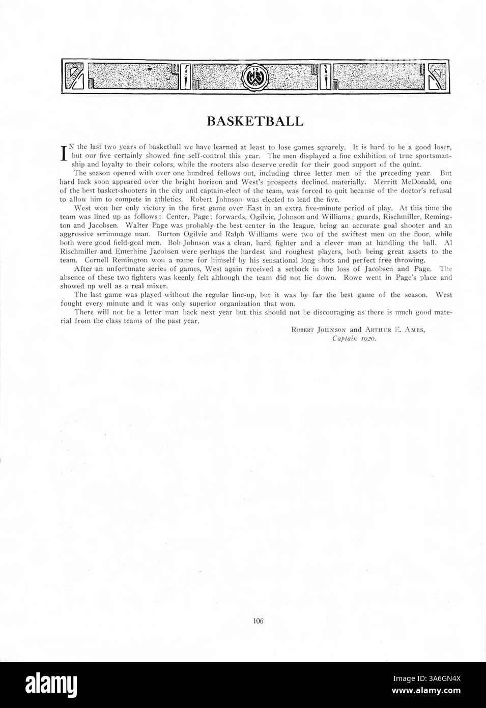 This 1920 West High Hesperian yearbook captures key moments from the ...