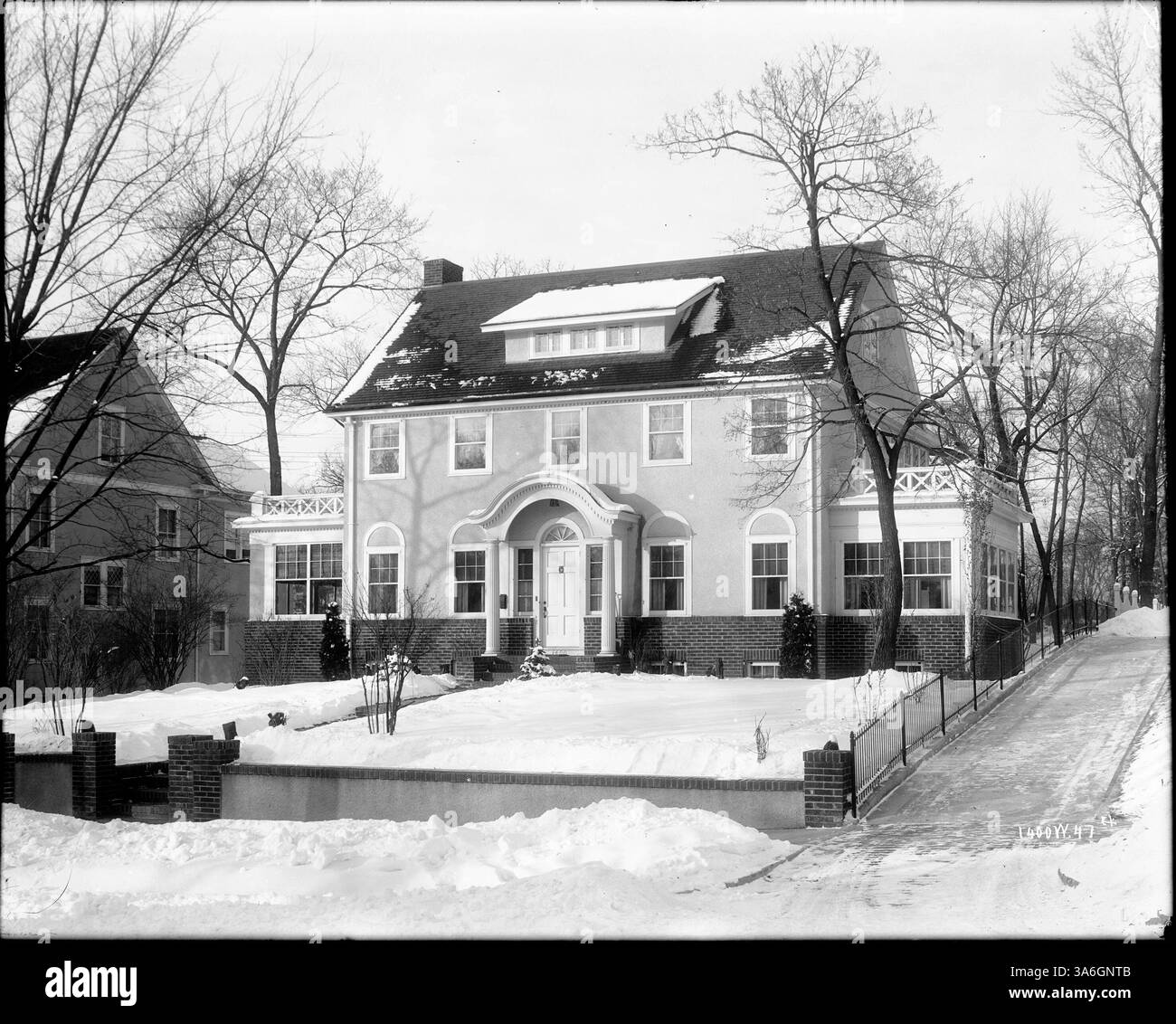 Showcasing a residential building built in 1921 hi-res stock ...