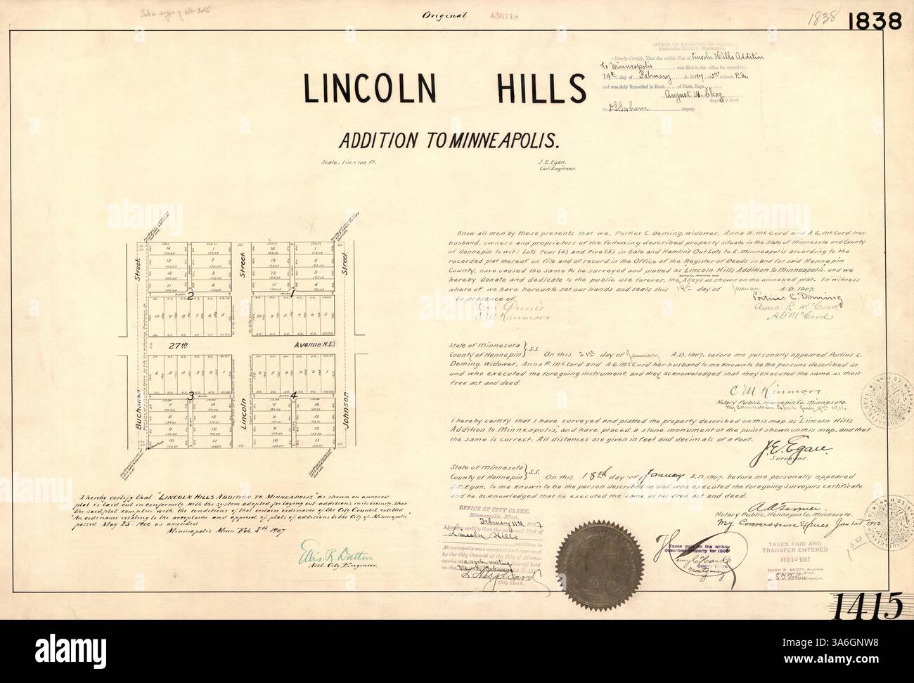 The Lincoln Hill Addition is a neighborhood in Minneapolis, Minnesota ...