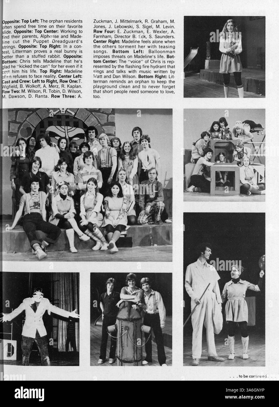 The 1978 Echowan yearbook from St. Louis Park High School records ...