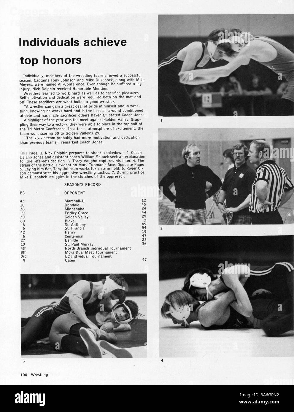 This 1977 yearbook from Brooklyn Center High School documents the ...