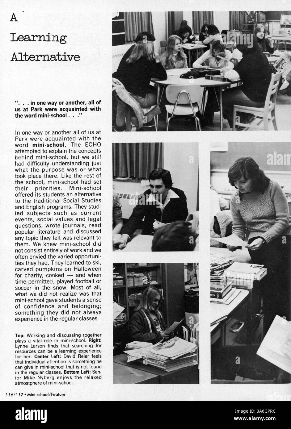 This 1978 Echowan yearbook captures student achievements, clubs ...