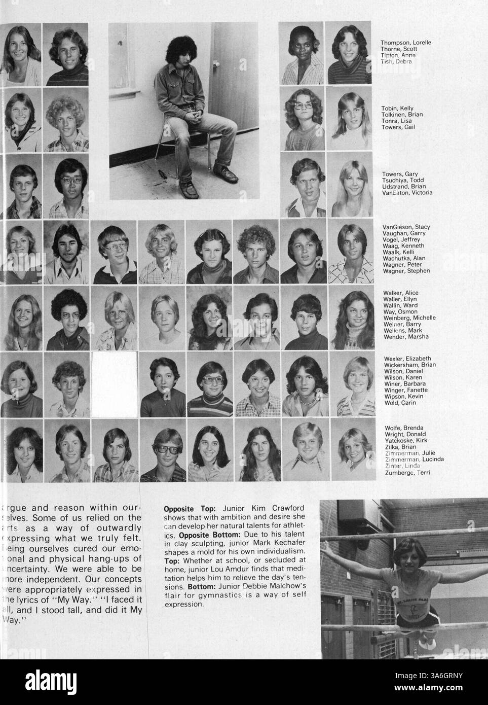 This 1978 Echowan yearbook records the students, teachers ...
