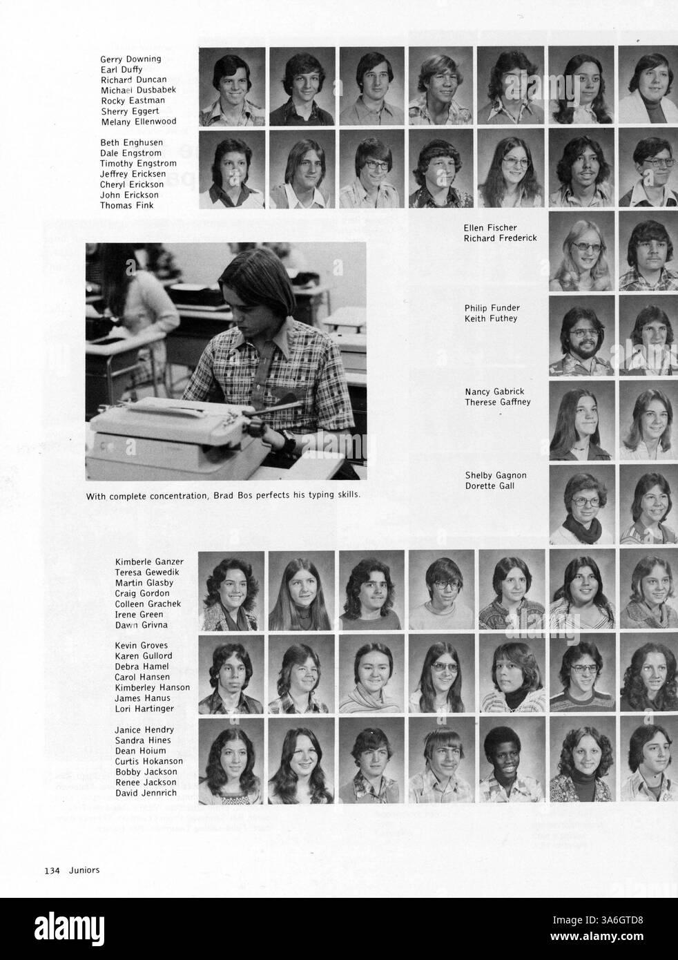 The 1977 yearbook from brooklyn center high school documents the hi-res ...