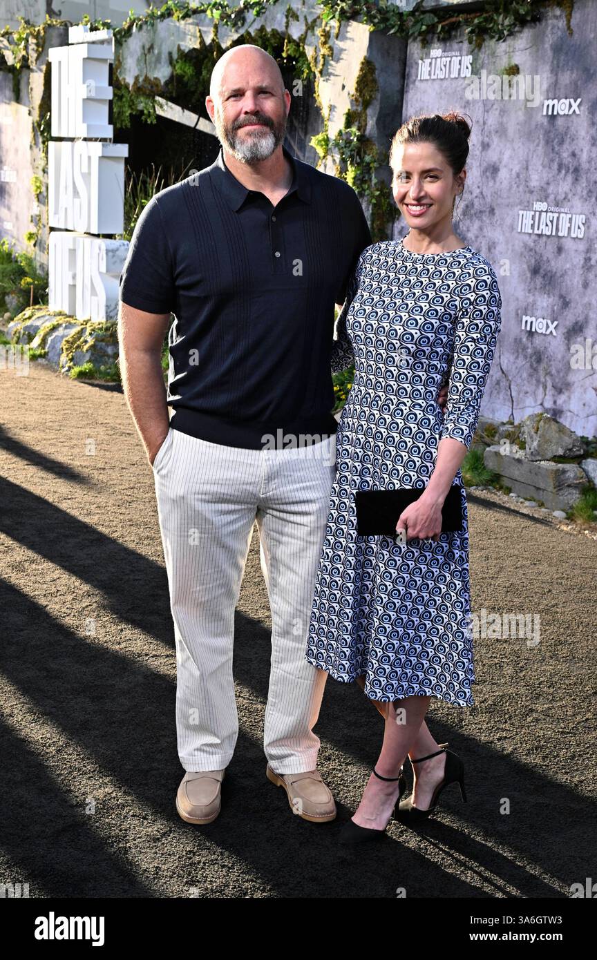David Denman mit Ehefrau Mercedes Mason bei der Premiere der zweiten ...