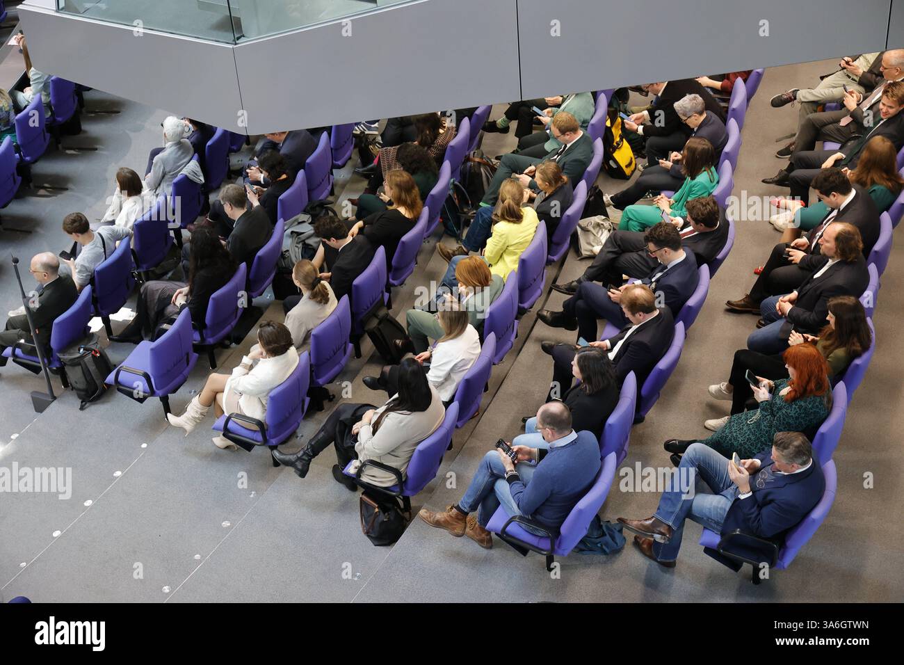 Deutschland, Berlin, Reichstag, 25. März 2025 1. Sitzung, Eröffnung der ...