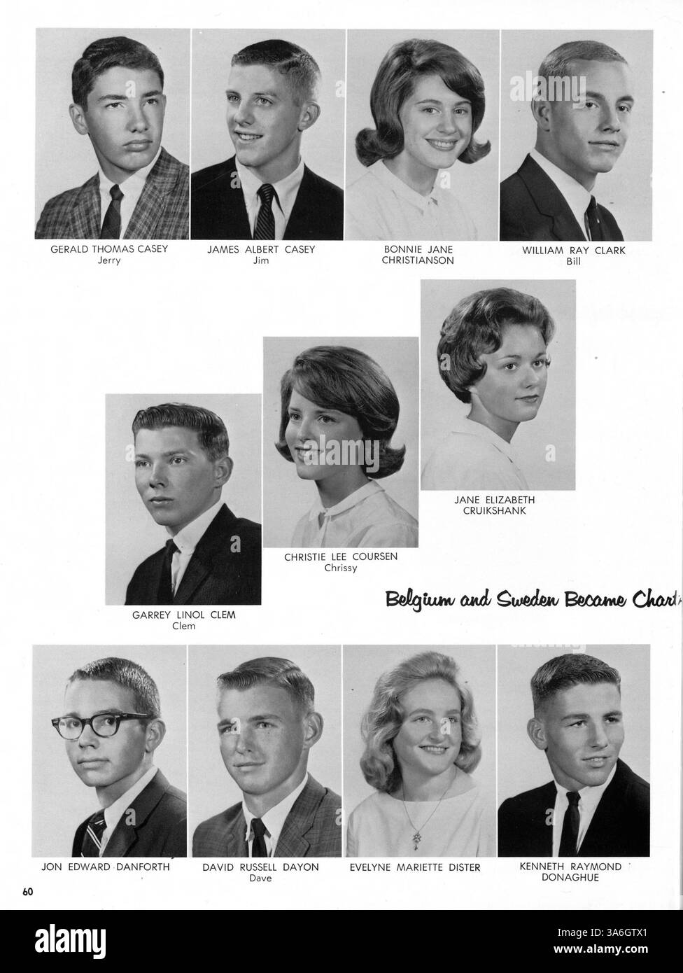 The 'Wayako '64' yearbook from Wayzata High School captures the 1963 ...