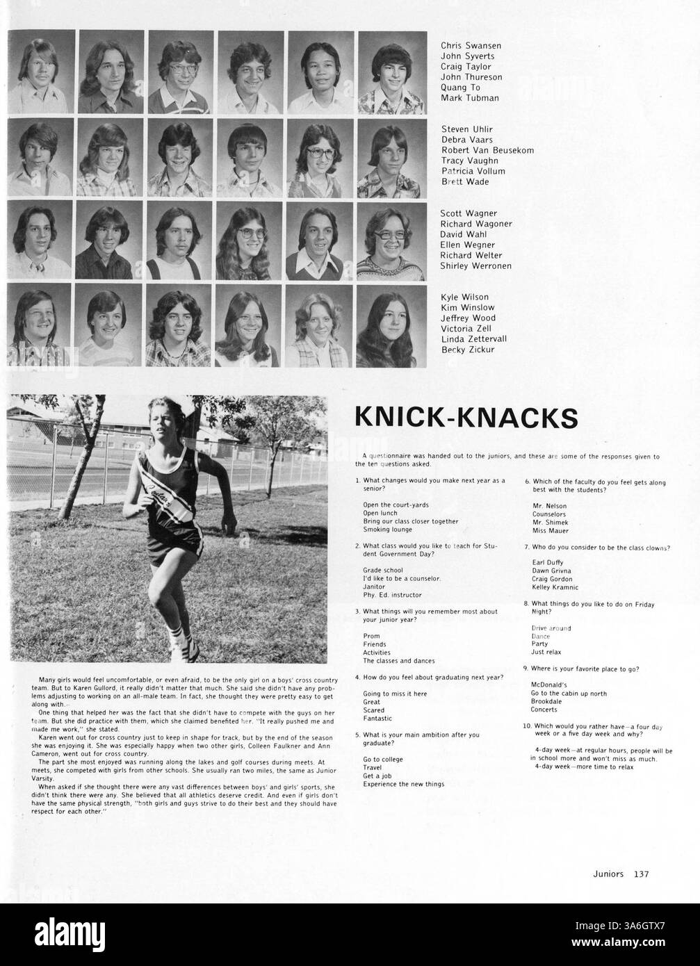 The 1977 Brooklyn Center High Yearbook captures the accomplishments of ...