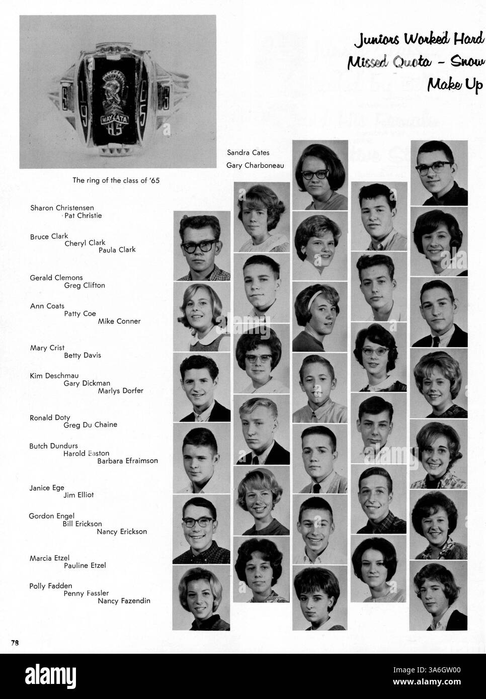 The 'Wayako '64' yearbook highlights Wayzata High School's 1963-1964 ...