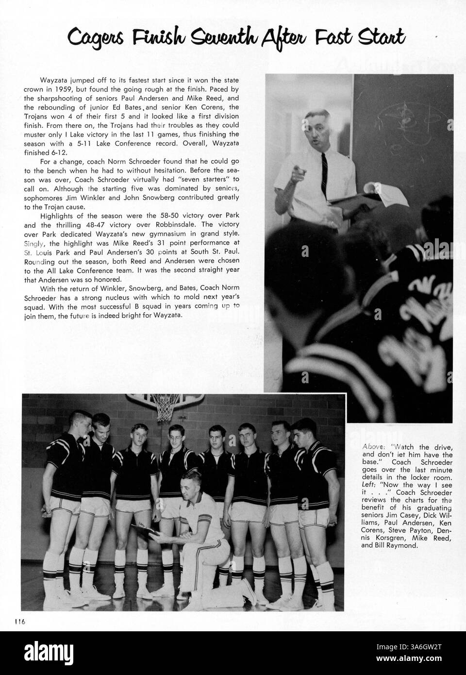 The 'Wayako '64' yearbook from Wayzata High School documents the ...
