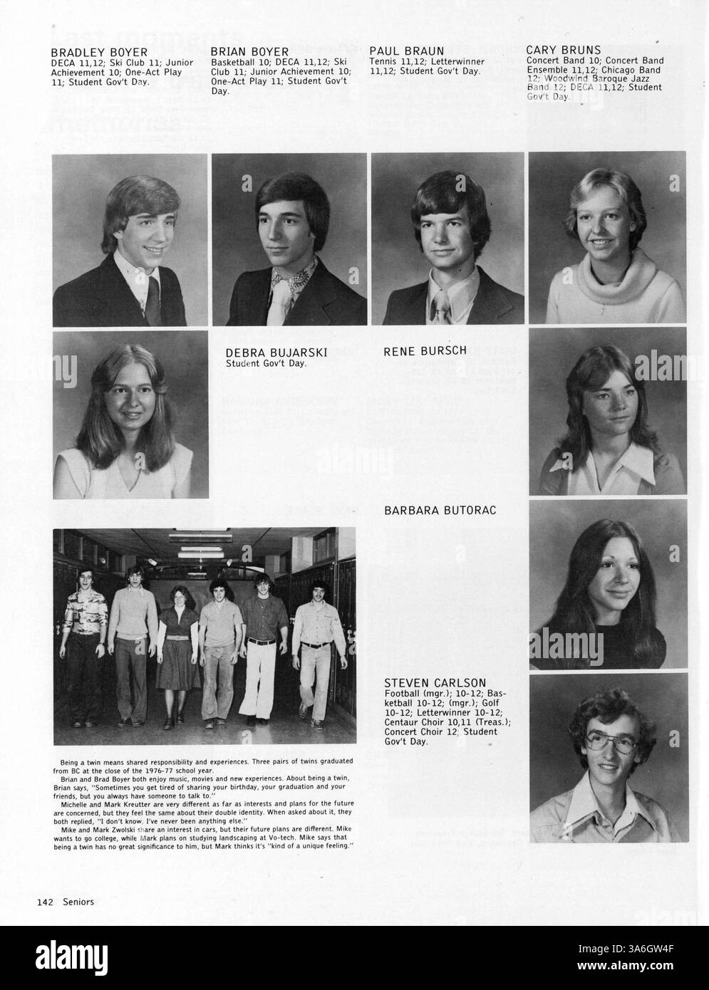 The 1977 Brooklyn Center High Yearbook captures the highlights of the ...