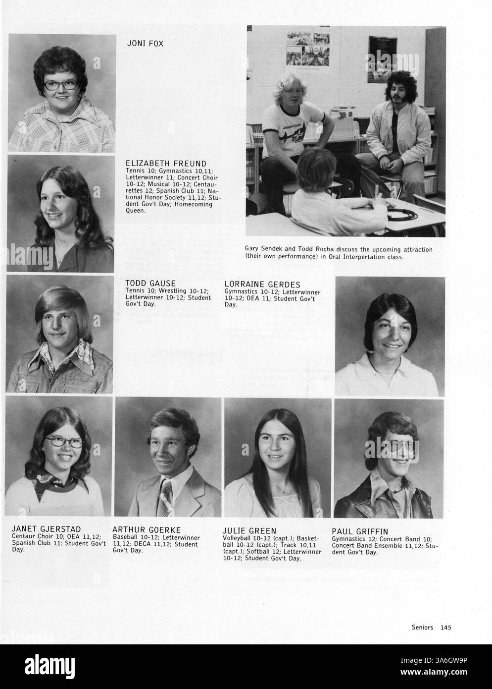 This 1977 yearbook from Brooklyn Center High School documents the ...