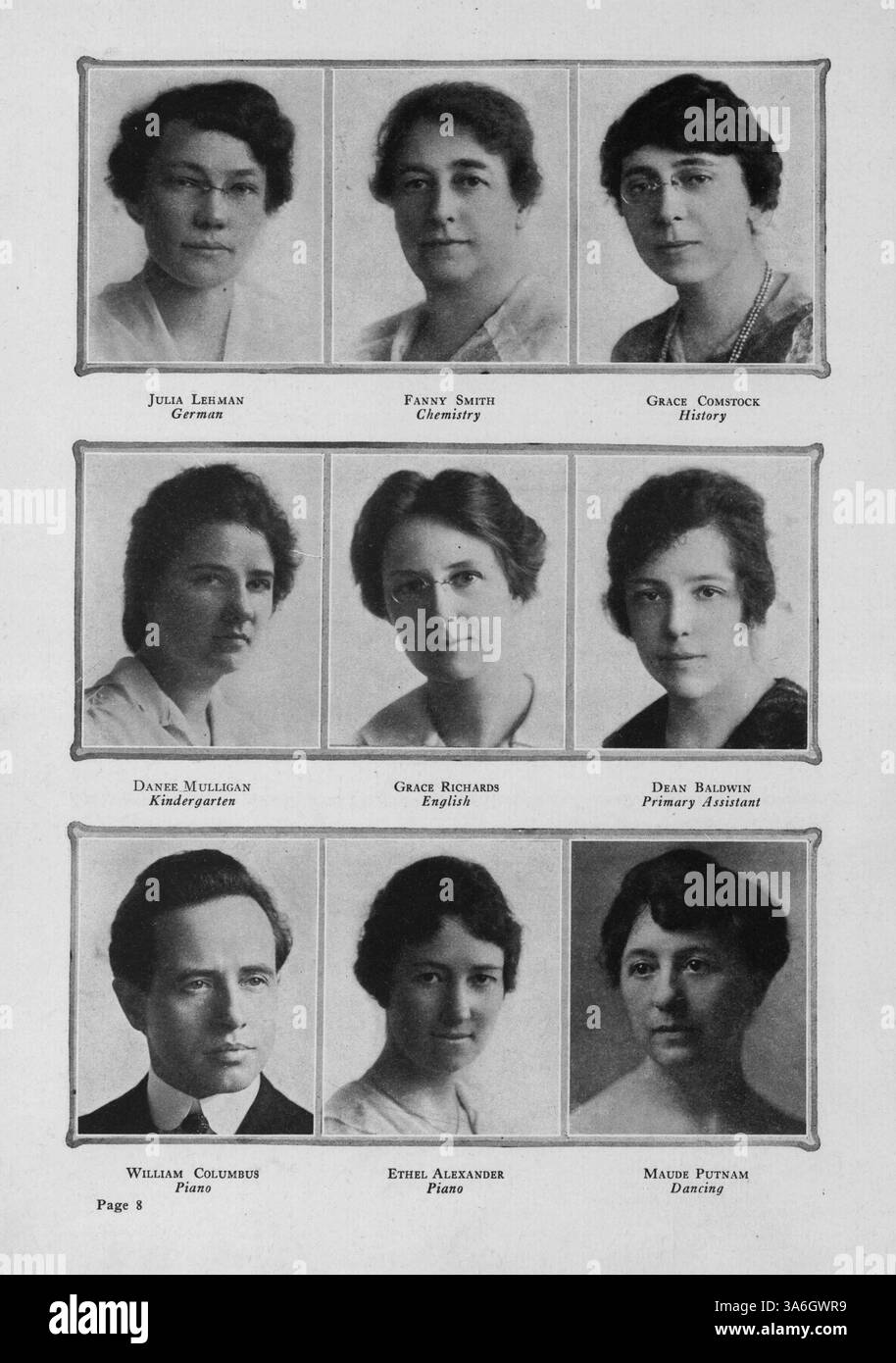 The 'Moccasin 1917' yearbook documents student life, teacher involvement, and school events at ...