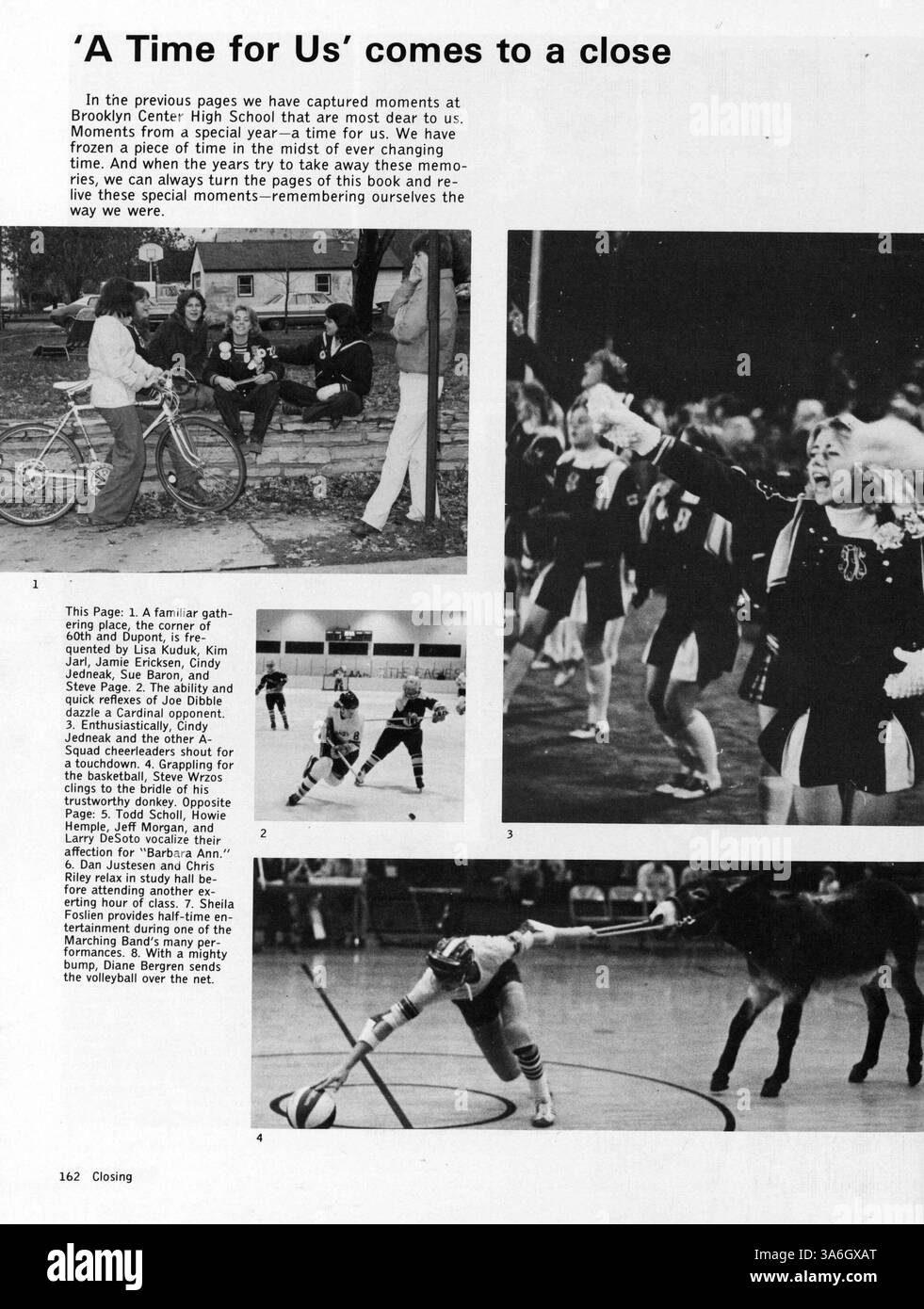 This 1977 Brooklyn Center High Yearbook records students, teachers ...