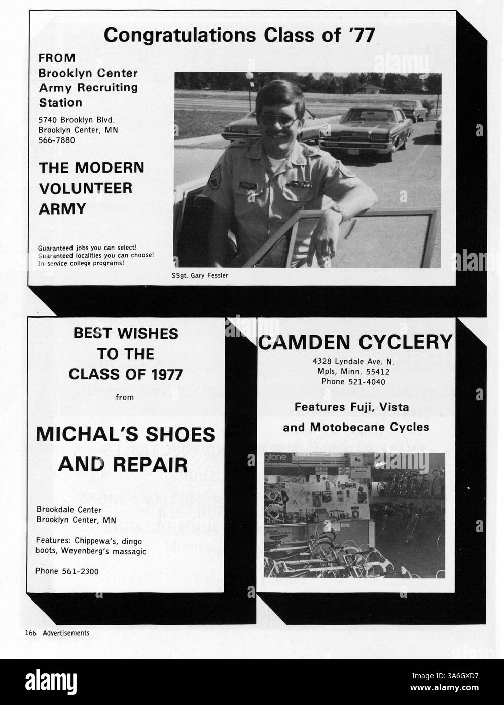 High school yearbook 1977 Cut Out Stock Images & Pictures - Alamy