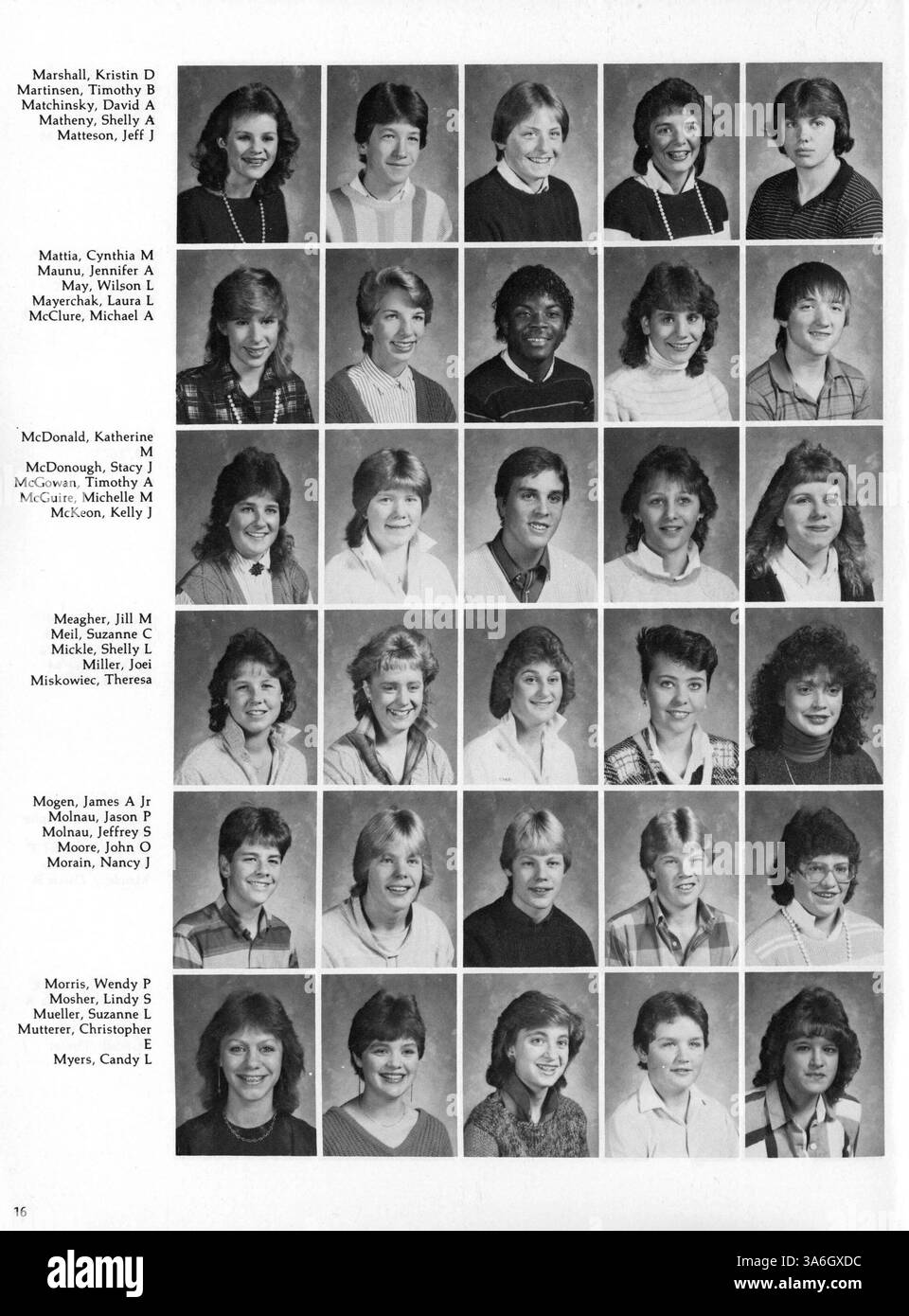 This 1986 edition of North View Jr. High's yearbook documents the key ...