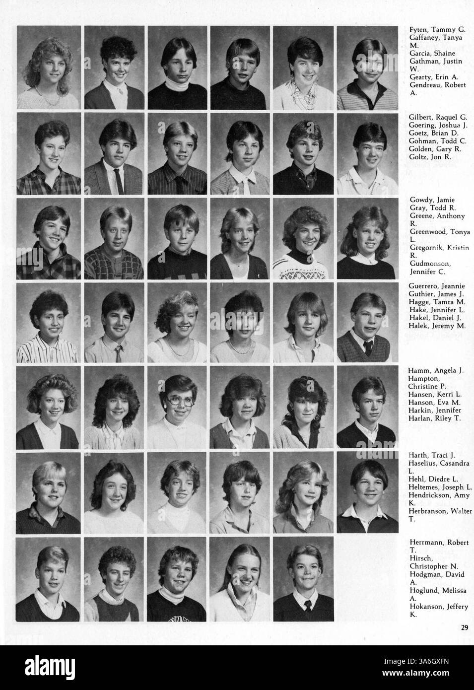 The 1986 North View Jr. High yearbook commemorates the student ...