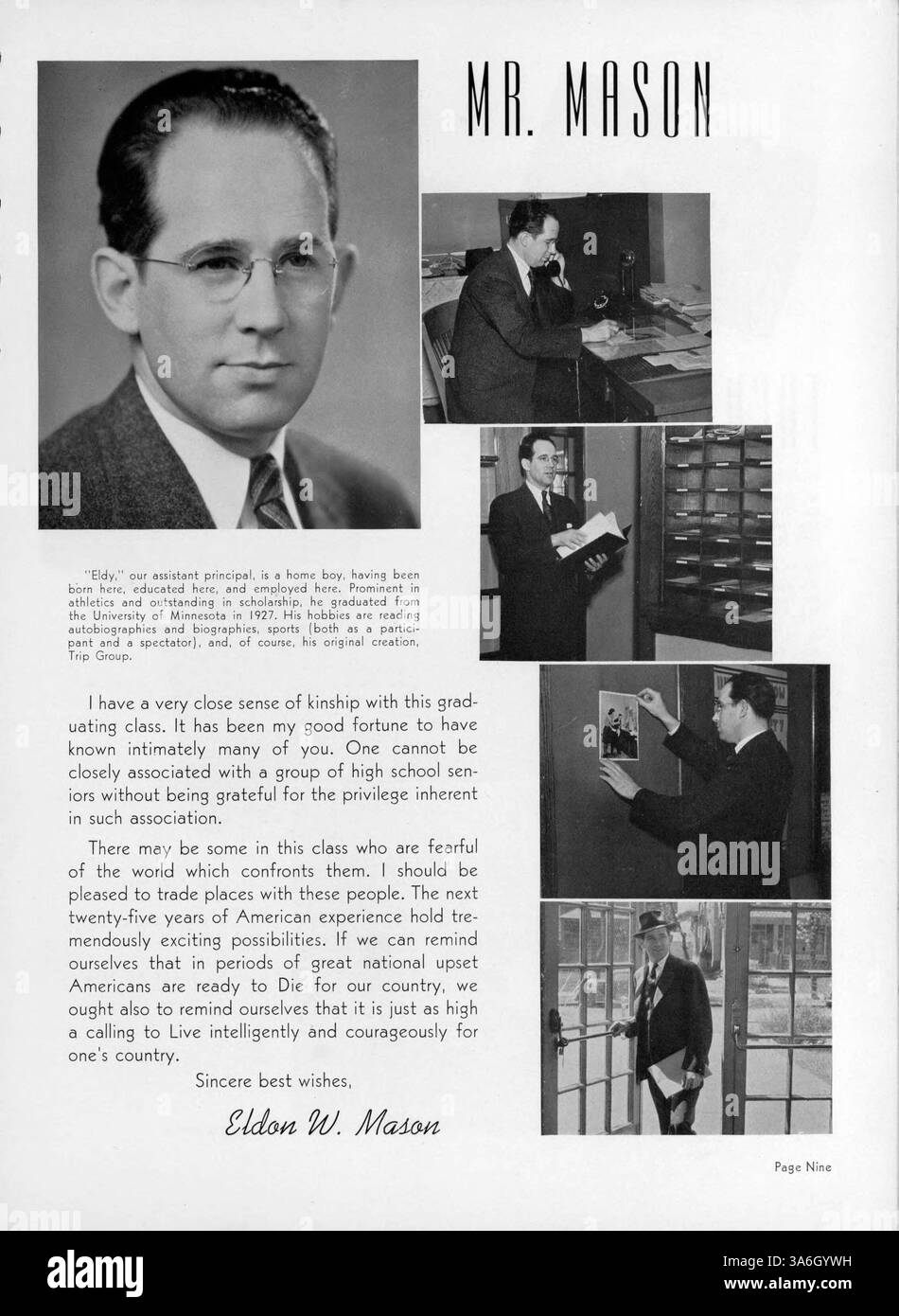 This high school annual from Marshall High School features students, teachers, clubs, athletics ...