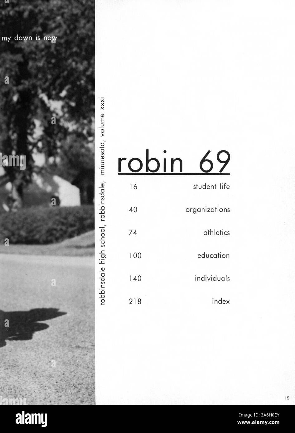 This 1969 Robbinsdale High School Yearbook highlights the ...