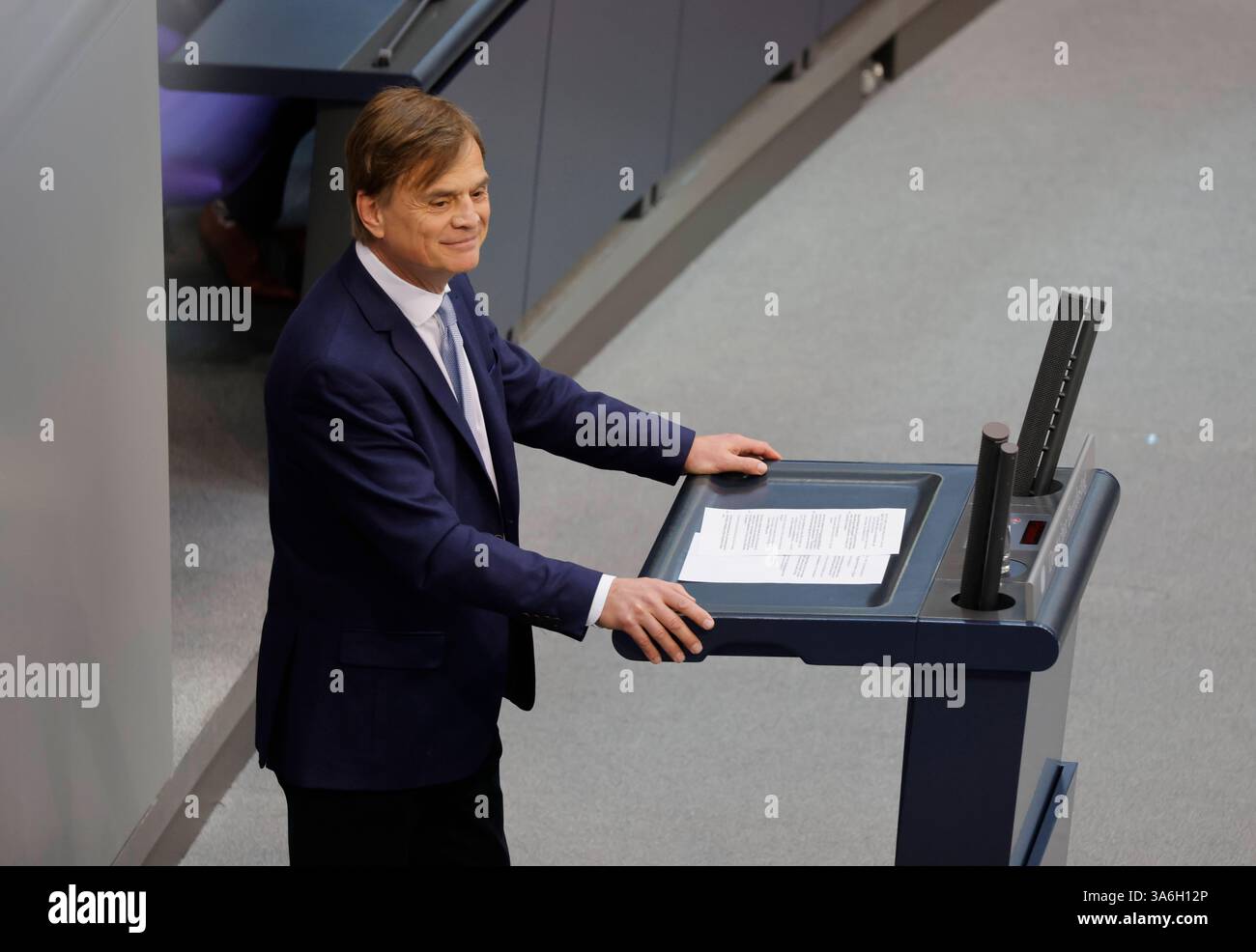 Dr. Bernd Baumann, AfD, Deutschland, Berlin, Reichstag, 25. März 2025 1 ...