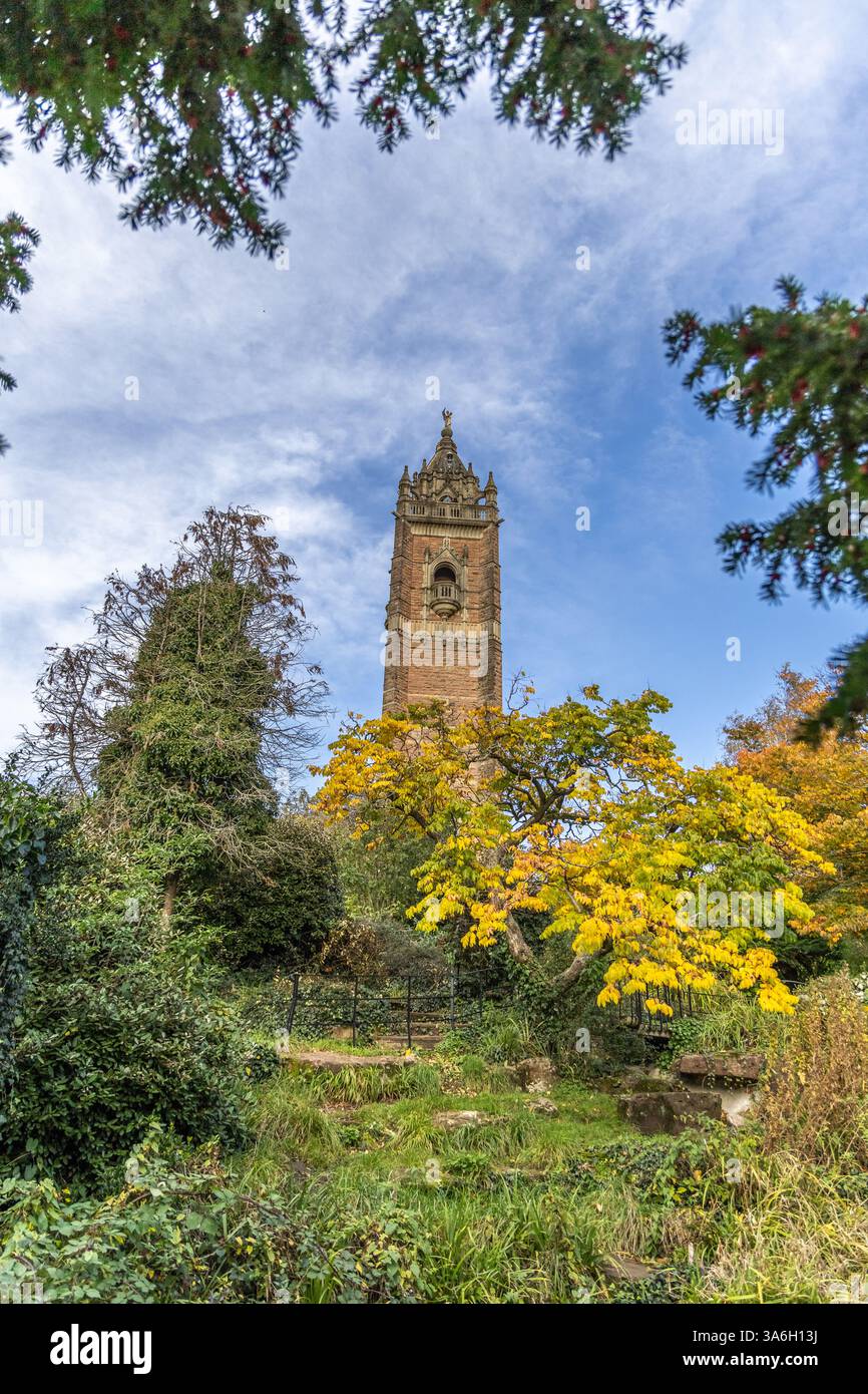 A view of the historic Cabot Tower, located in Brandon Hill Park Stock ...