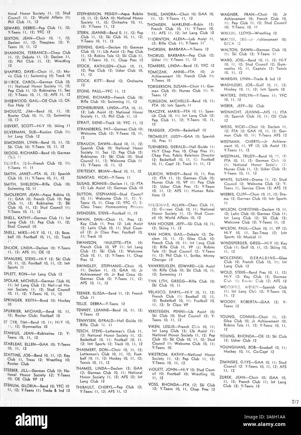 This robbinsdale high school yearbook documents the 1968 1969 academic ...