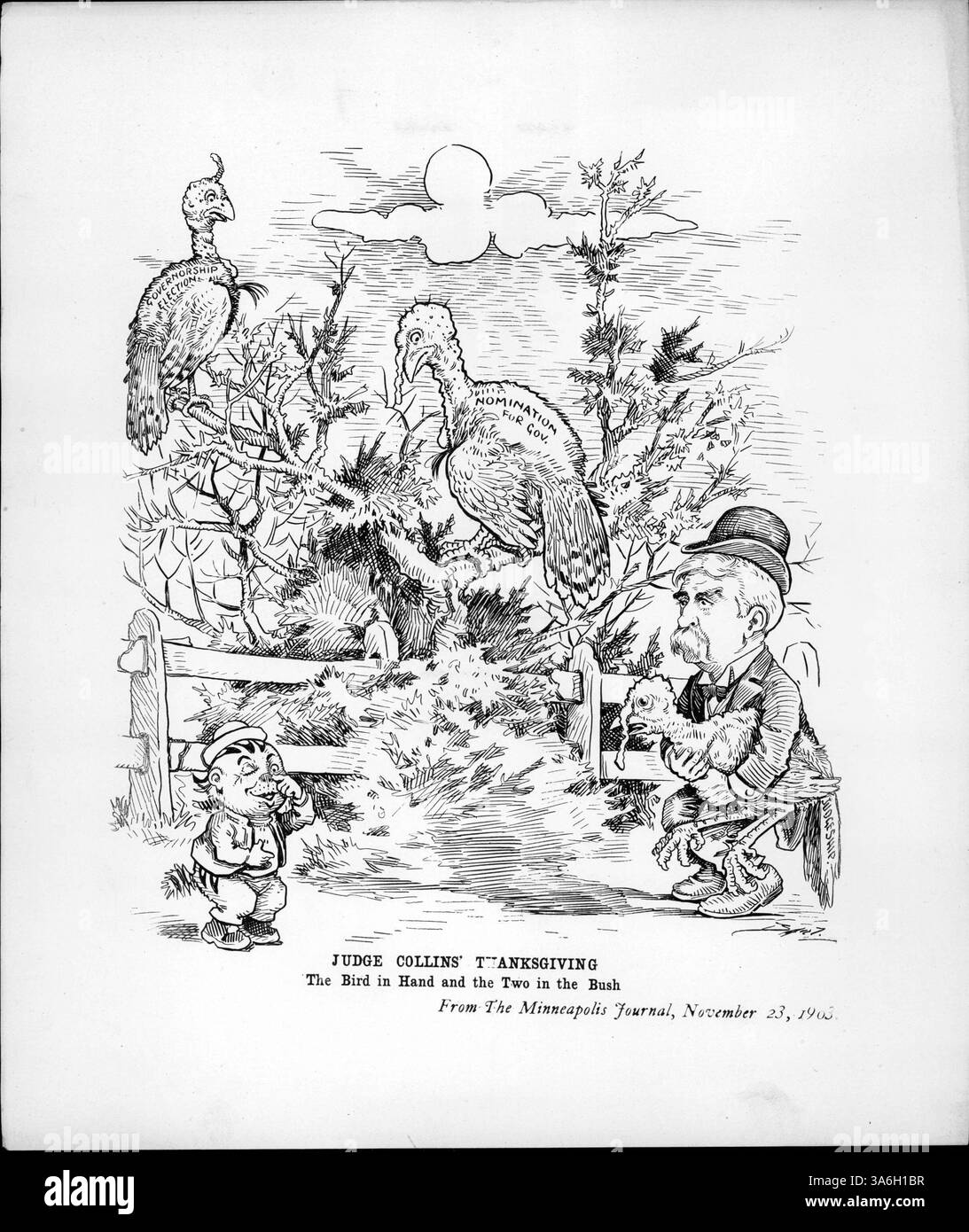 Judge loren collins holds a turkey while considering a gubernato hi-res ...