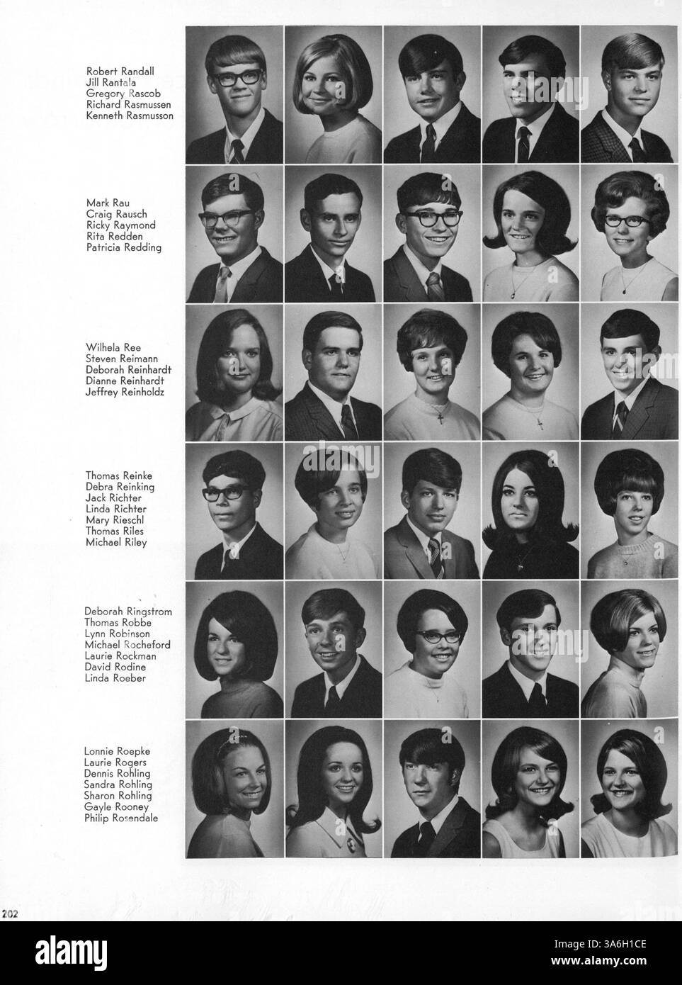 This 1969 robbinsdale high school yearbook documents the student body ...
