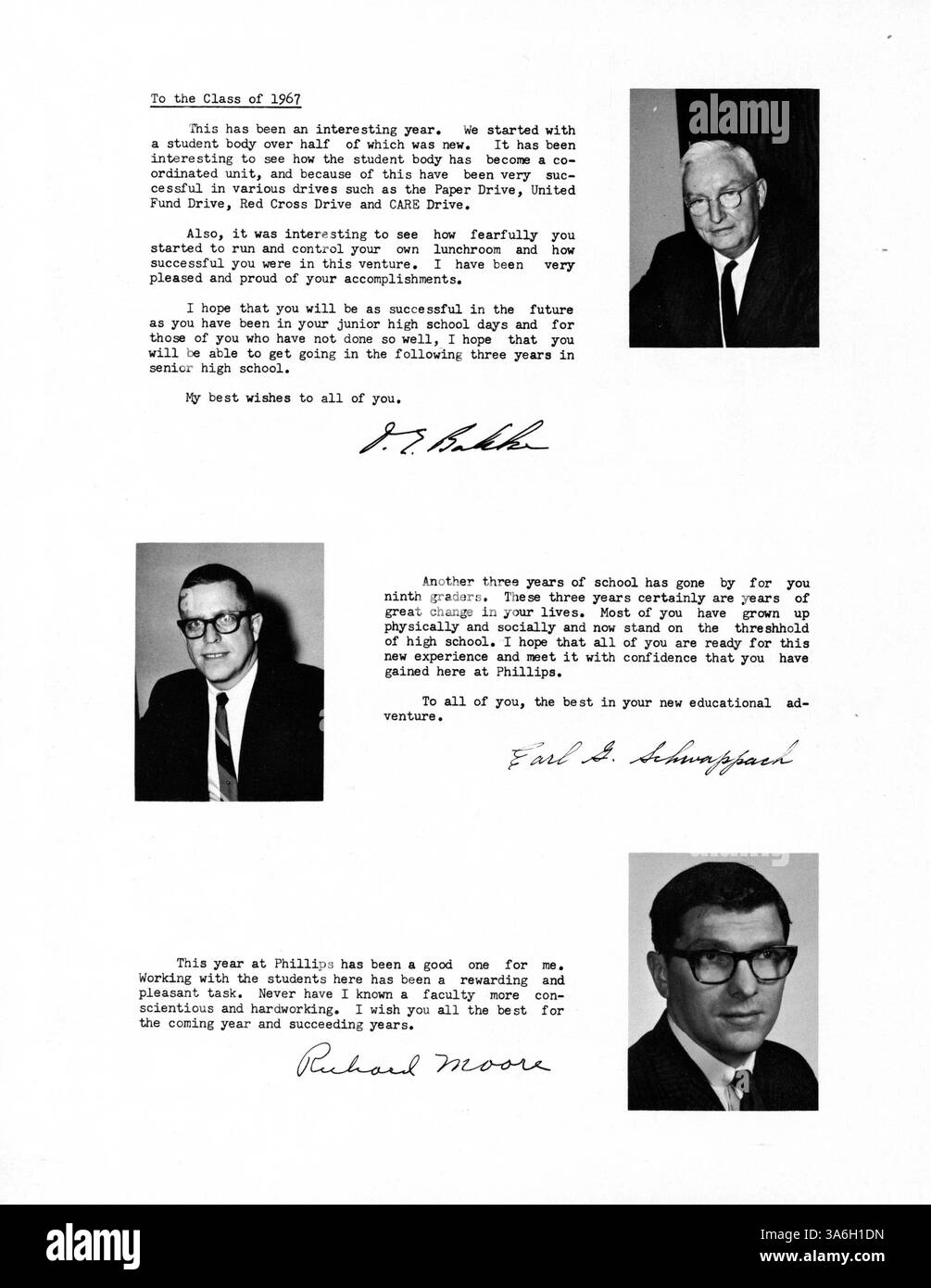 This yearbook documents the Phillips Jr. High School experience in 1966 ...