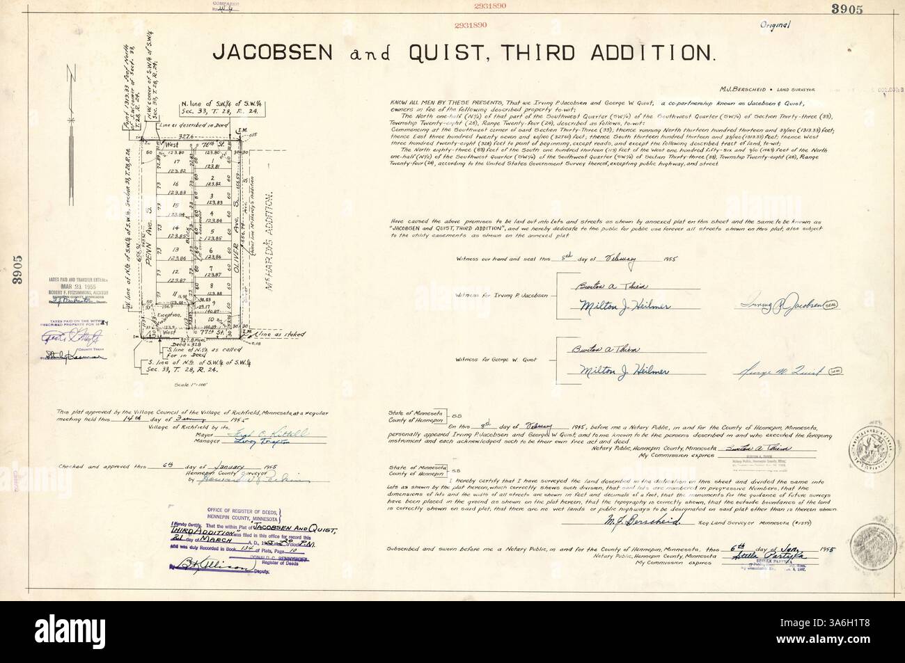 Jacobsen and Quist, Third Addition is a historical development in the ...