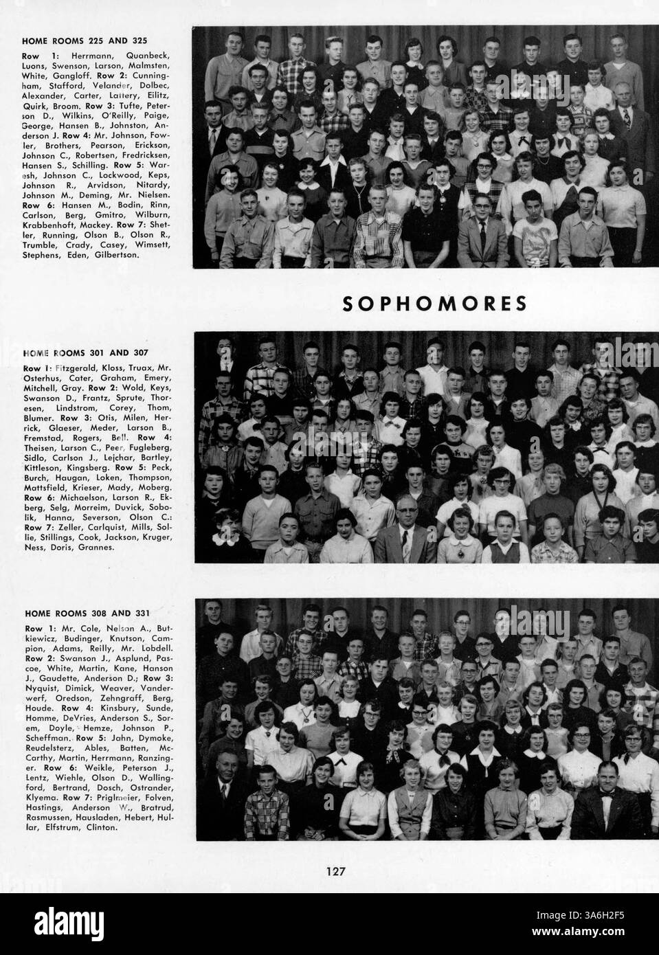 This 1953 'Sagamore' yearbook captures Roosevelt High School’s student ...