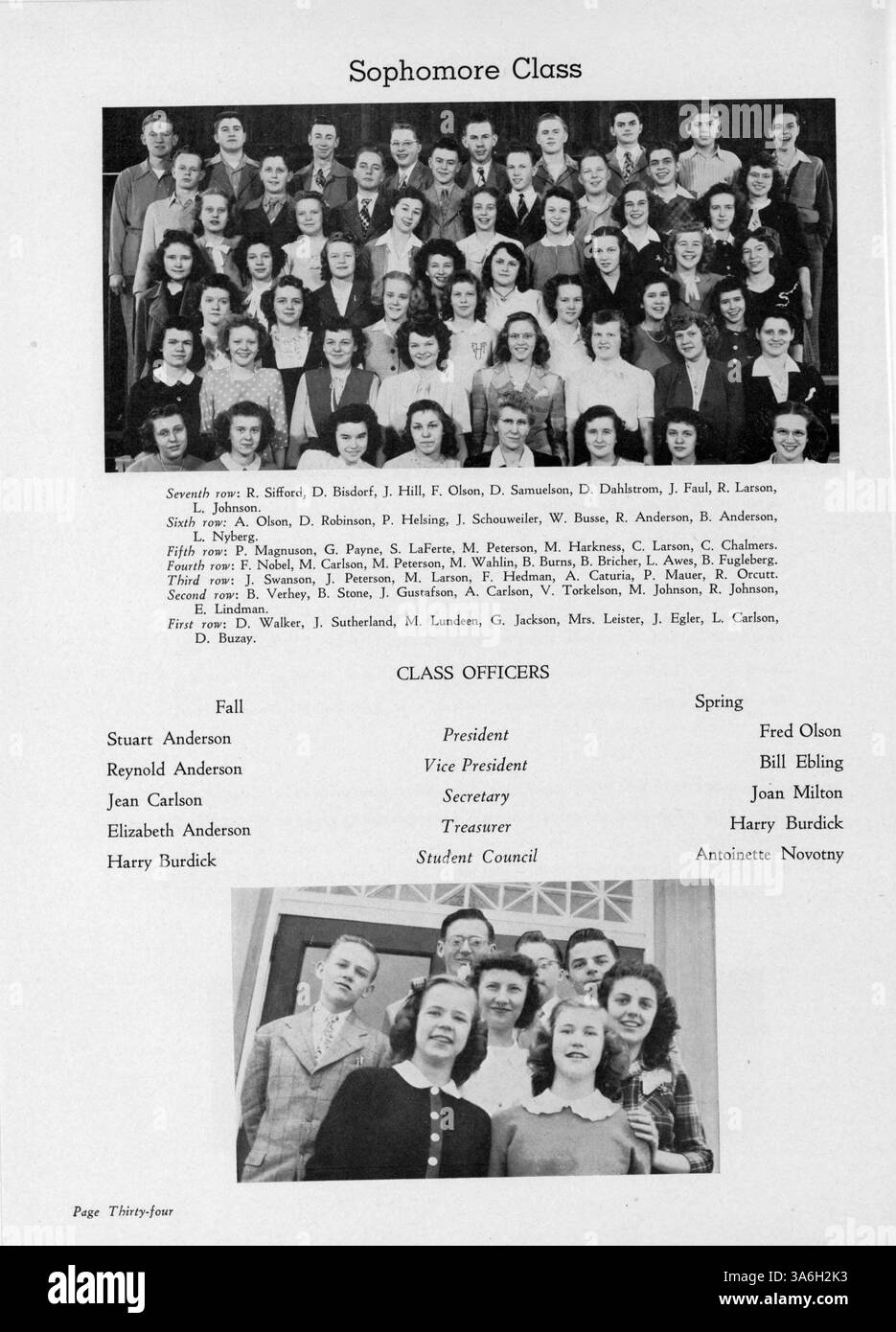 Key events from the 1945 1946 school year hi-res stock photography and ...