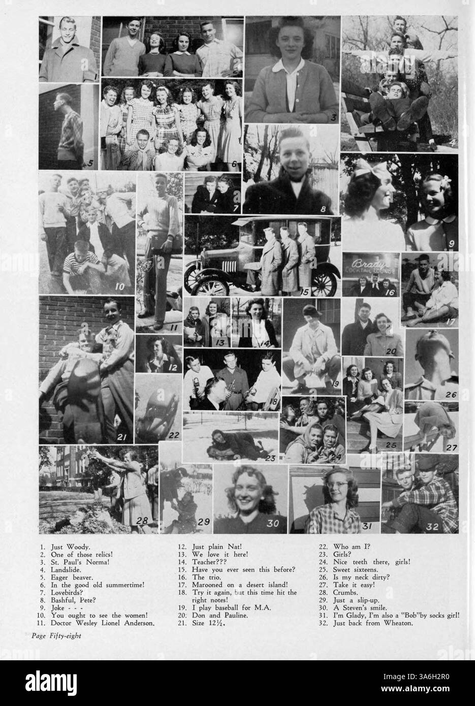 Minnehaha Academy’s 'Antler' yearbook for 1946 showcases students, teachers, athletic events ...