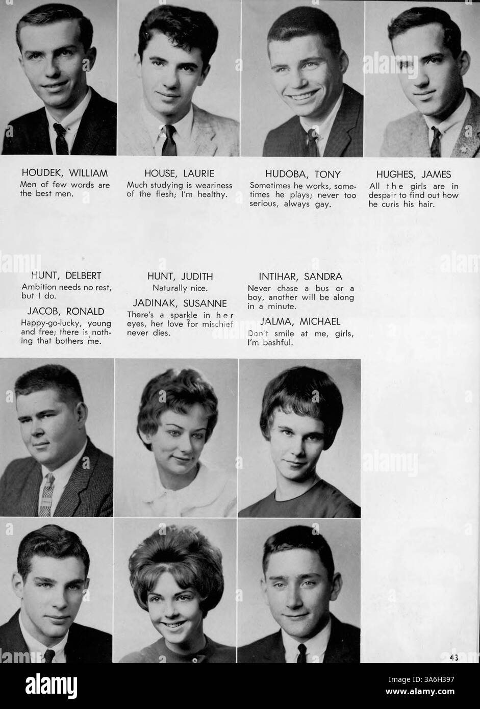 The 1962 'Wizard' yearbook from Edison High School highlights student ...