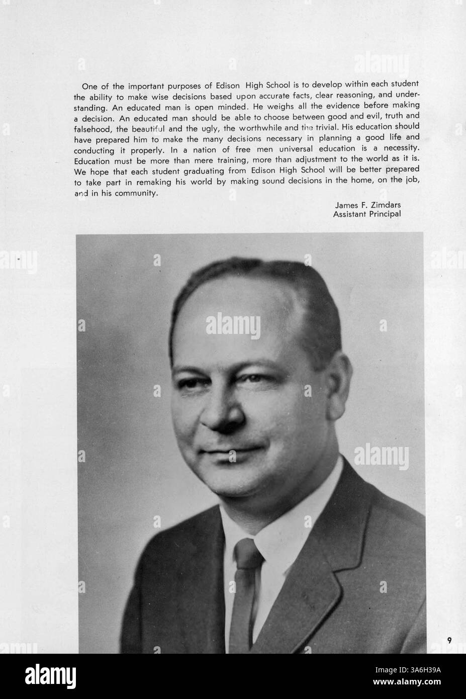 This 1962 'Wizard' yearbook from Edison High School highlights the ...