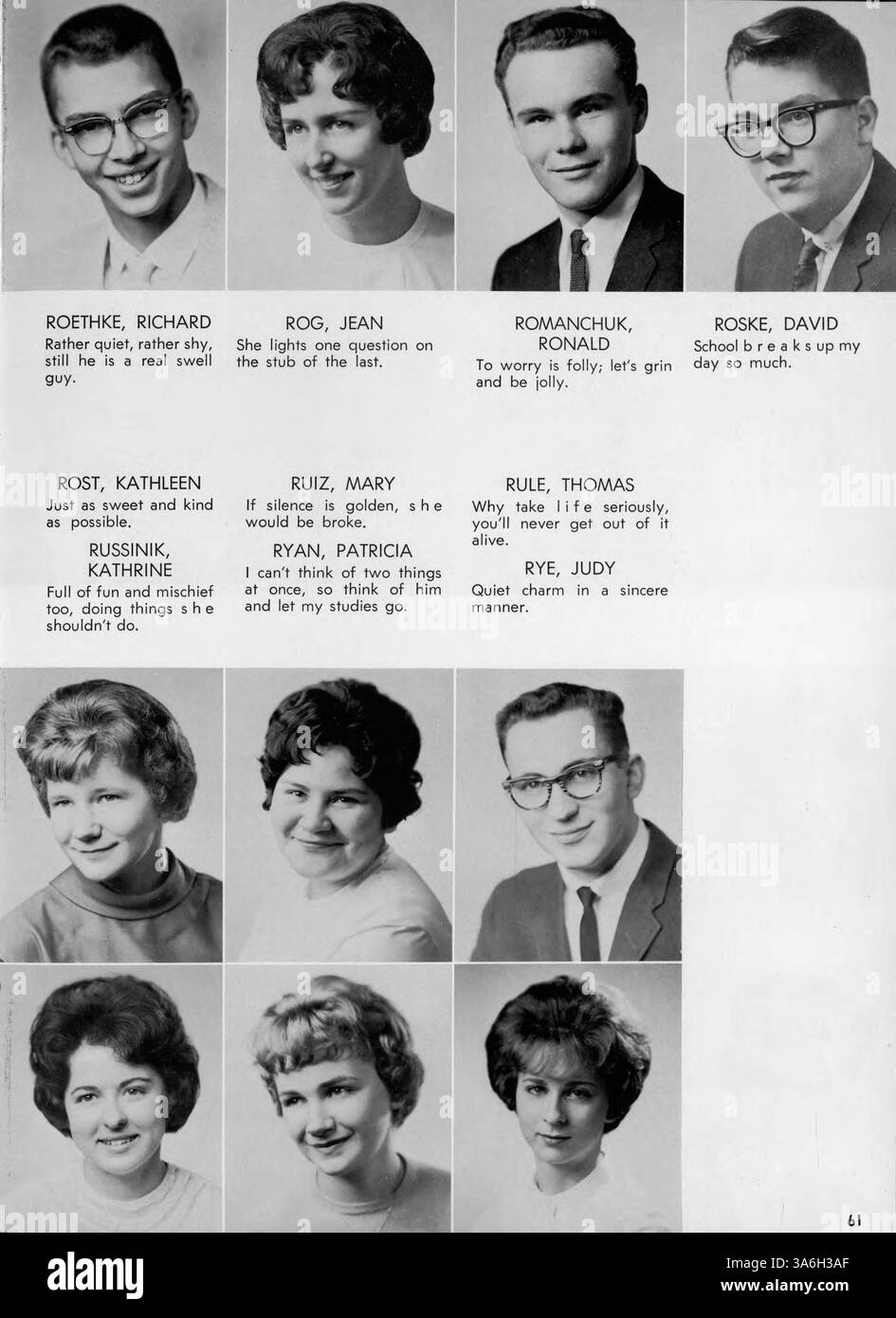 The 1962 'Wizard' yearbook from Edison High School highlights student ...