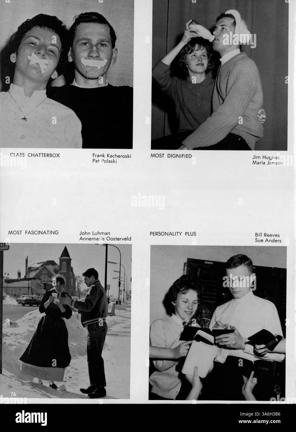 The 1962 'Wizard' yearbook from Edison High School records the students ...