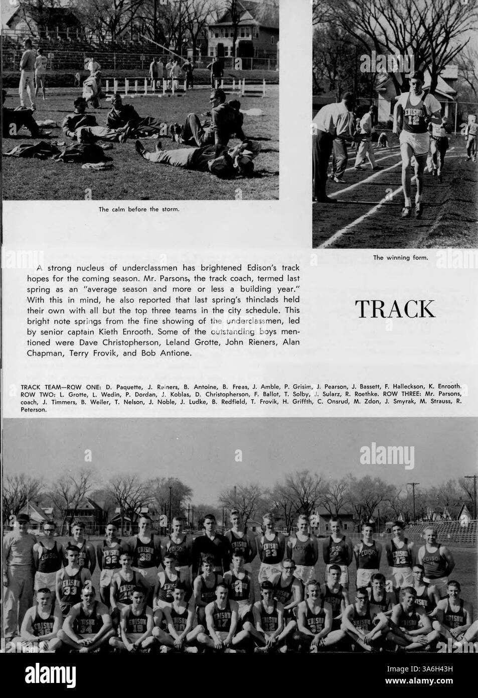 The 1962 Edison Yearbook highlights the students, teachers, clubs ...